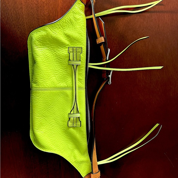rag & bone | Bags | Rag And Bone Lime Green Double Zipper Fanny Pack ...